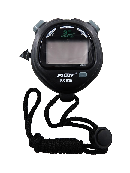שעון עצר 30 זכרונות FLOTT F380 - זוז